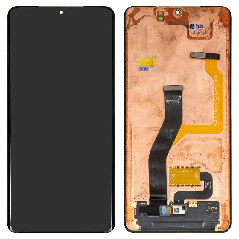 Дисплей для Samsung G998 Galaxy S21 Ultra 5G, чорний, без рамки ...