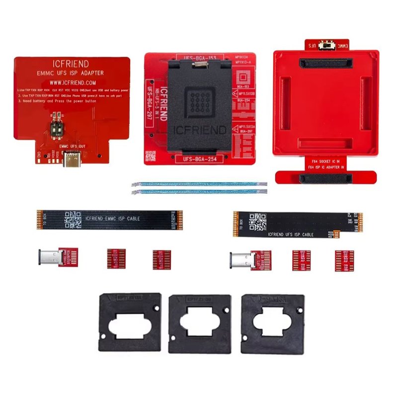 ICFriend UFS 5-in-1 + ISP Board with Switch - All Spares
