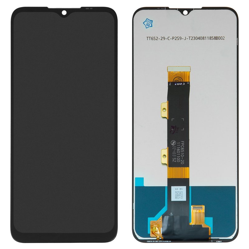 Pantalla LCD puede usarse con Motorola Moto G53 XT2335, negro, sin ...